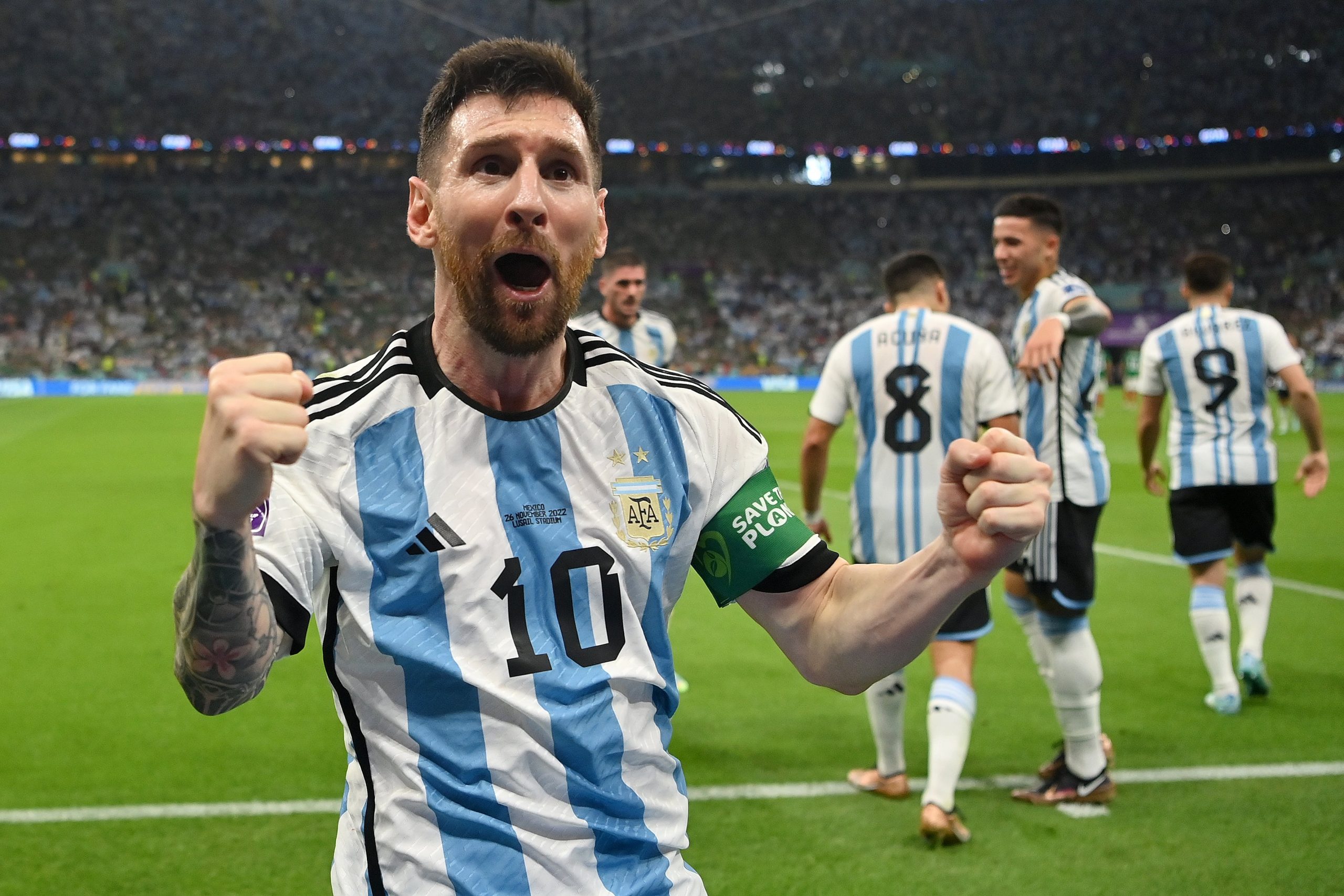 Mondiale 2022: Argentina-Messico 2-0, Messi e compagni tornano in corsa